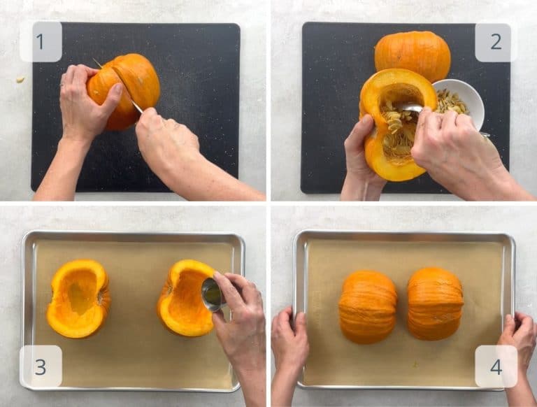 How to Roast a Whole Pumpkin and Make Pumpkin Puree - Umami Girl