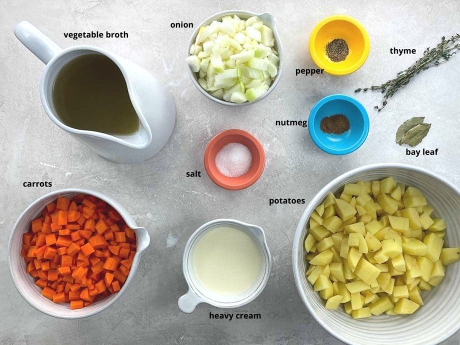 Potage aux Legumes (Rustic French Vegetable Soup) - Umami Girl