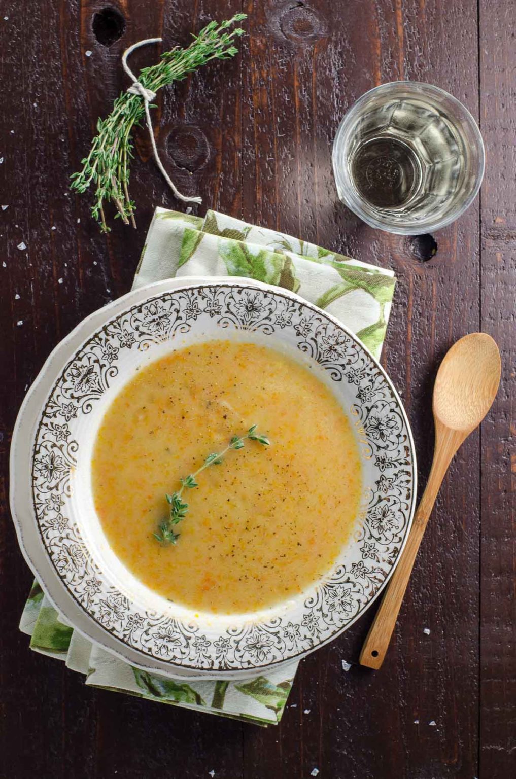 Potage aux Legumes (Rustic French Vegetable Soup) - Umami Girl