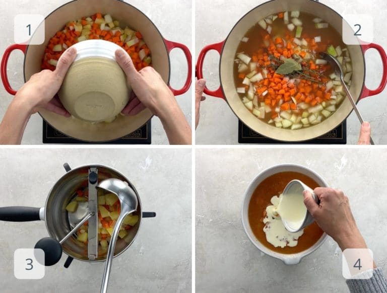 Potage aux Legumes (Rustic French Vegetable Soup) - Umami Girl