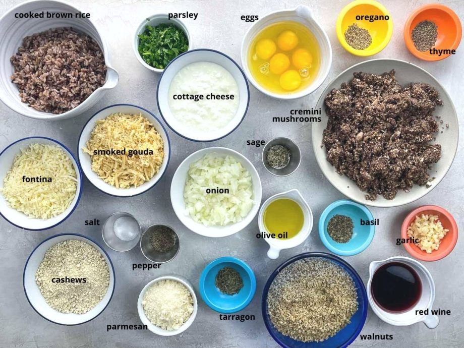 Veggie Meatloaf (Vegetarian Nut Roast) - Umami Girl