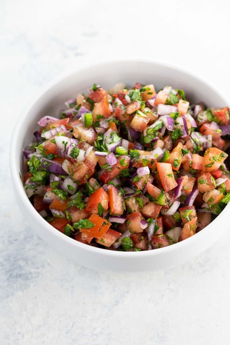 Fresh Tomato Salsa (Pico de Gallo) - Umami Girl