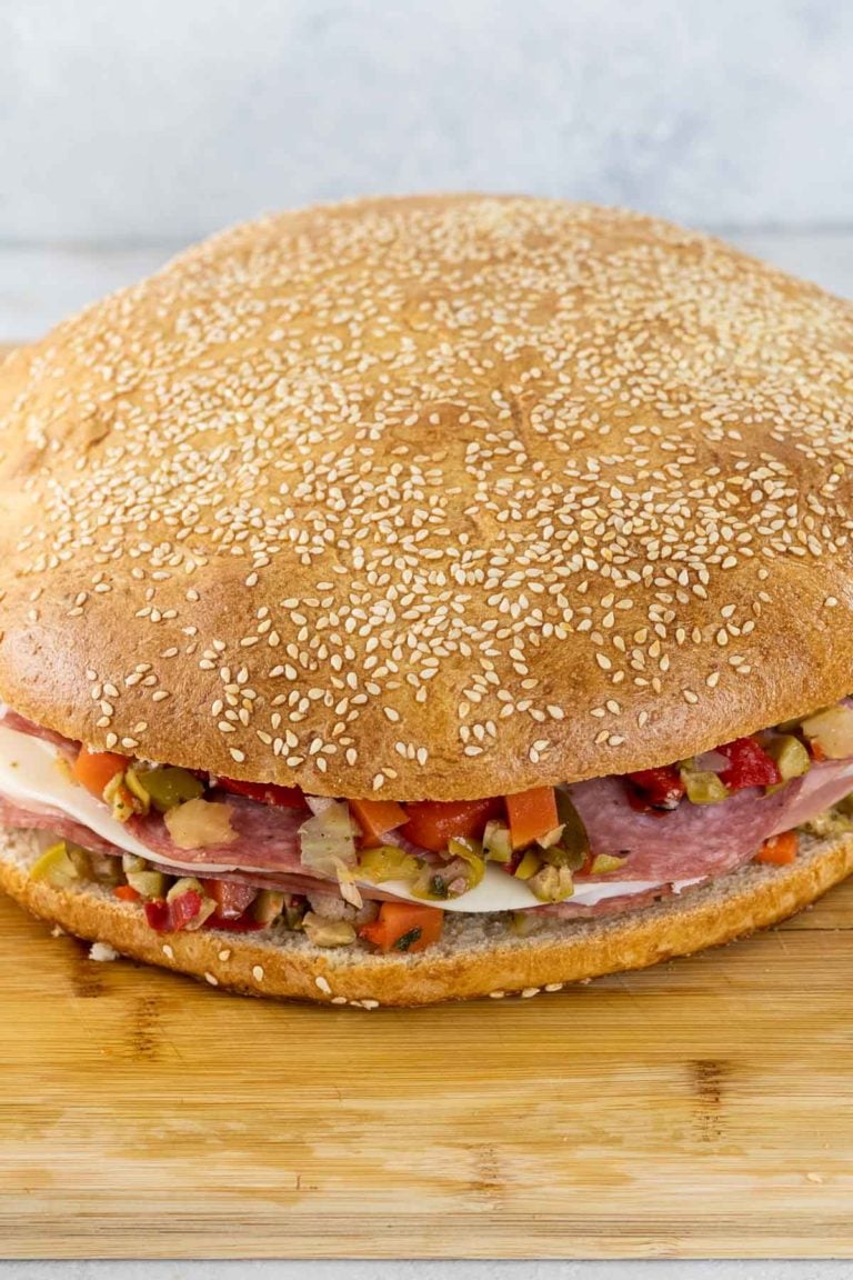 Muffaletta Bread - Umami Girl