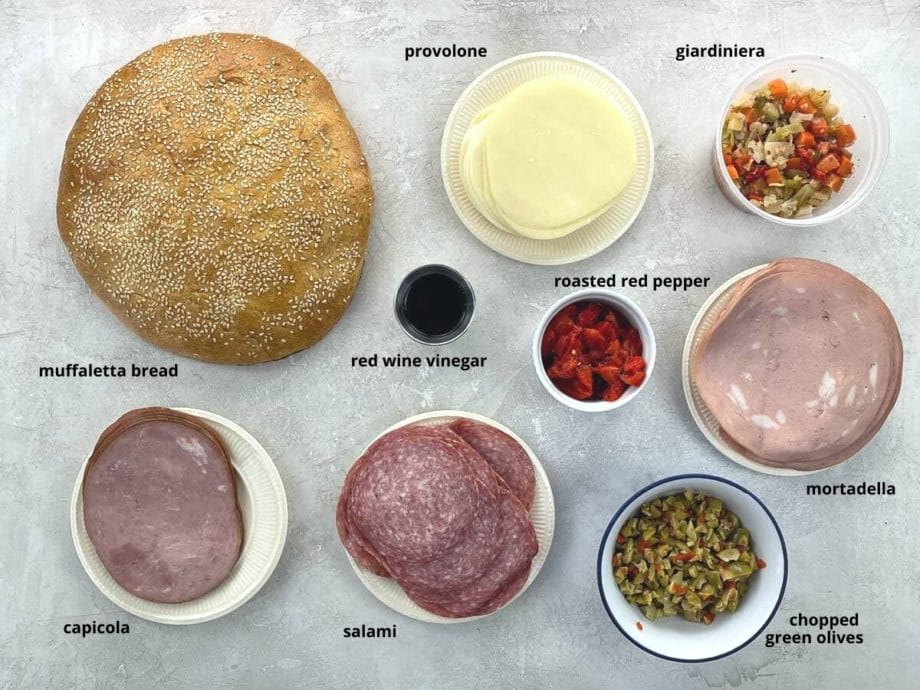 Muffaletta Sandwich - Umami Girl