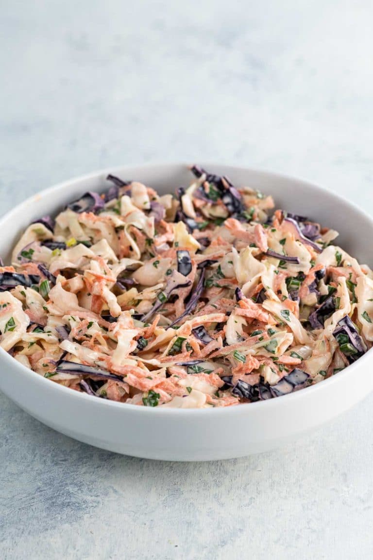 How to Create a Taco Bar & Tangy Cabbage Slaw for Tacos - Umami Girl