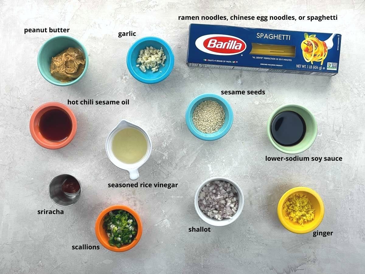 Spicy Sesame Garlic Noodles - Umami Girl