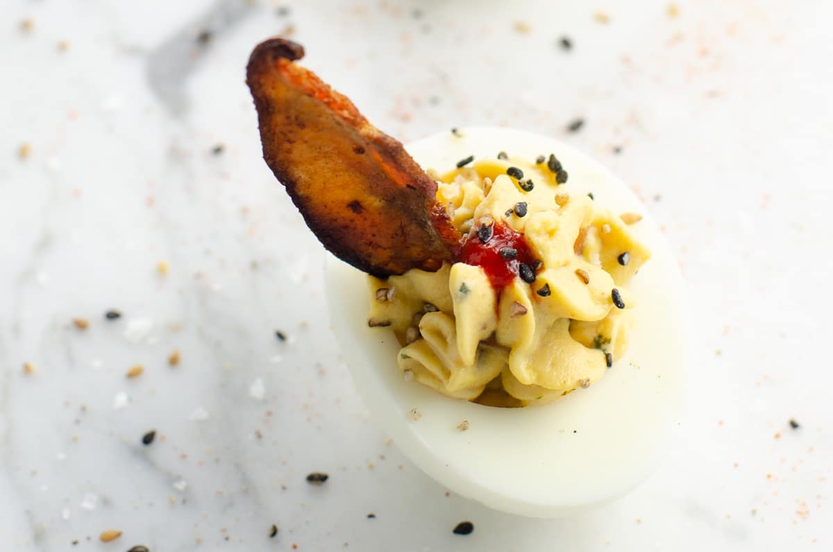 Ultimate Miso Deviled Eggs - Umami Girl