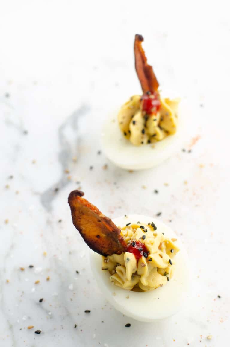 Ultimate Miso Deviled Eggs - Umami Girl