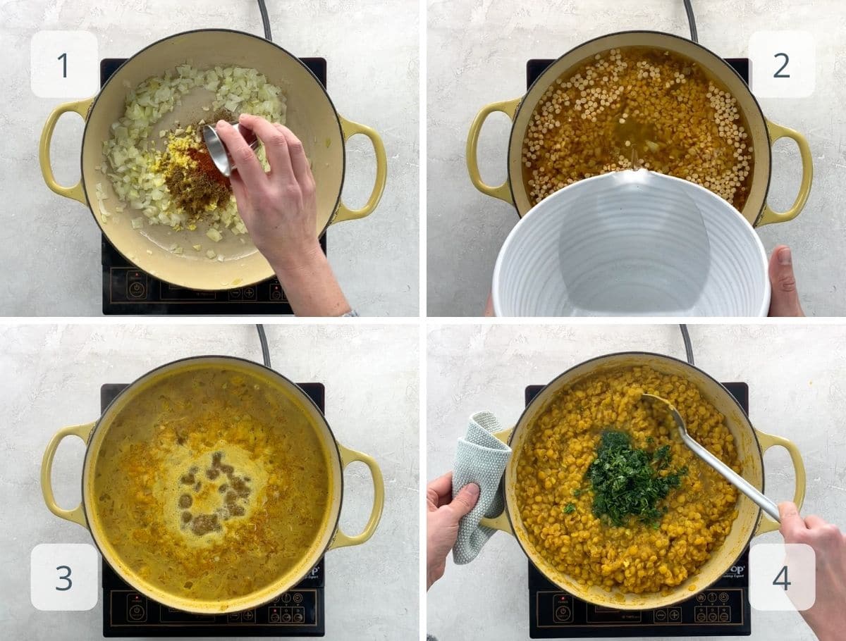 Yellow Split Pea Dahl - Umami Girl