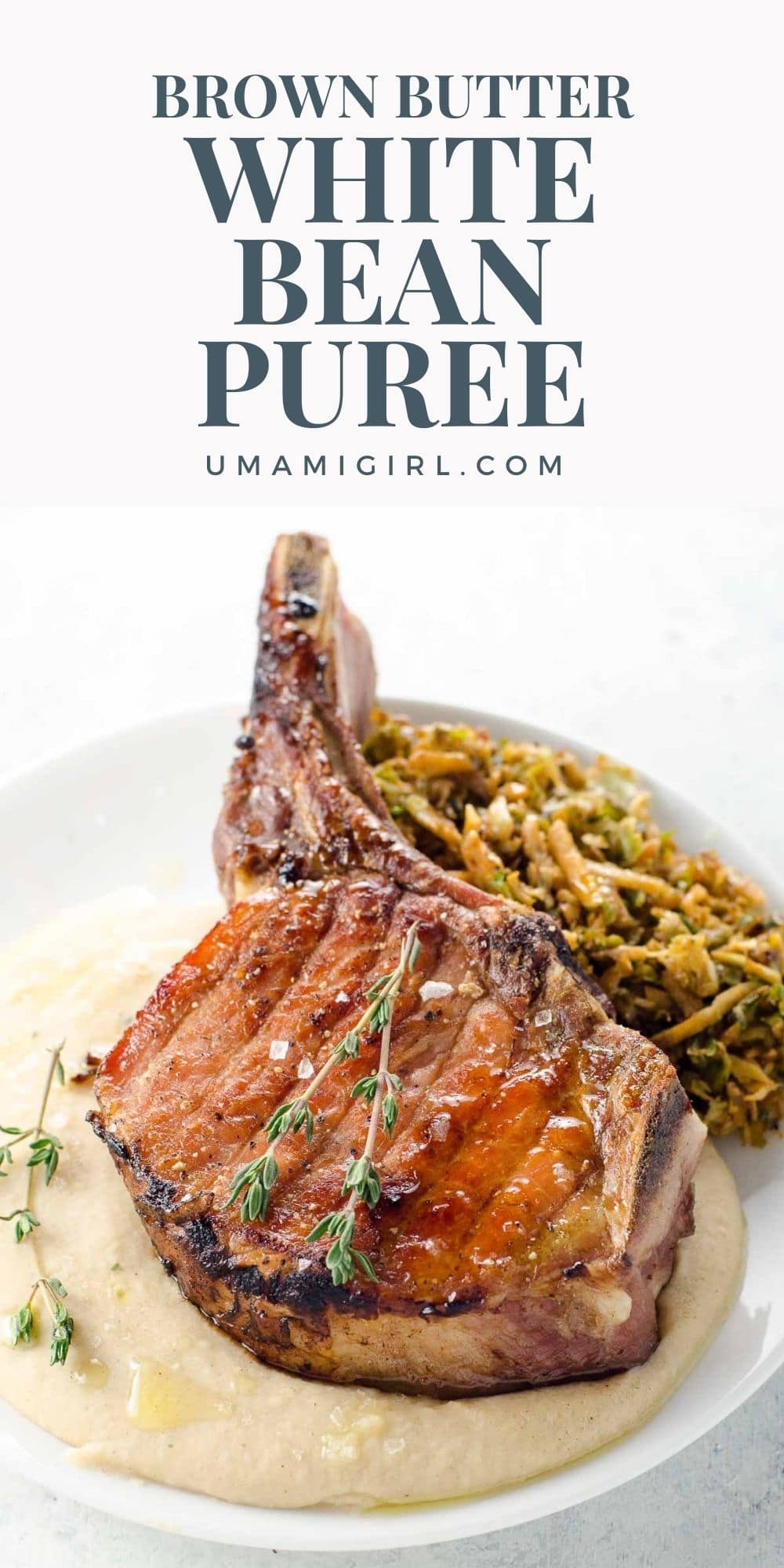 Brown Butter White Bean Purée - Umami Girl