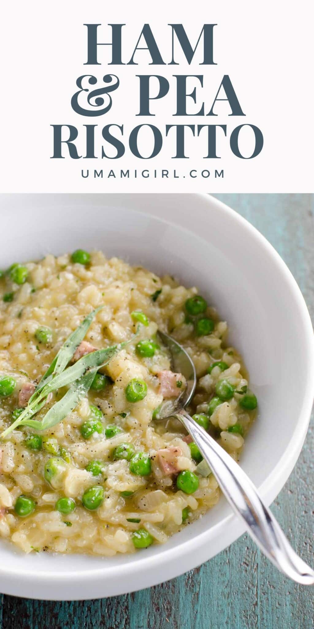 Ham and Pea Risotto - Umami Girl