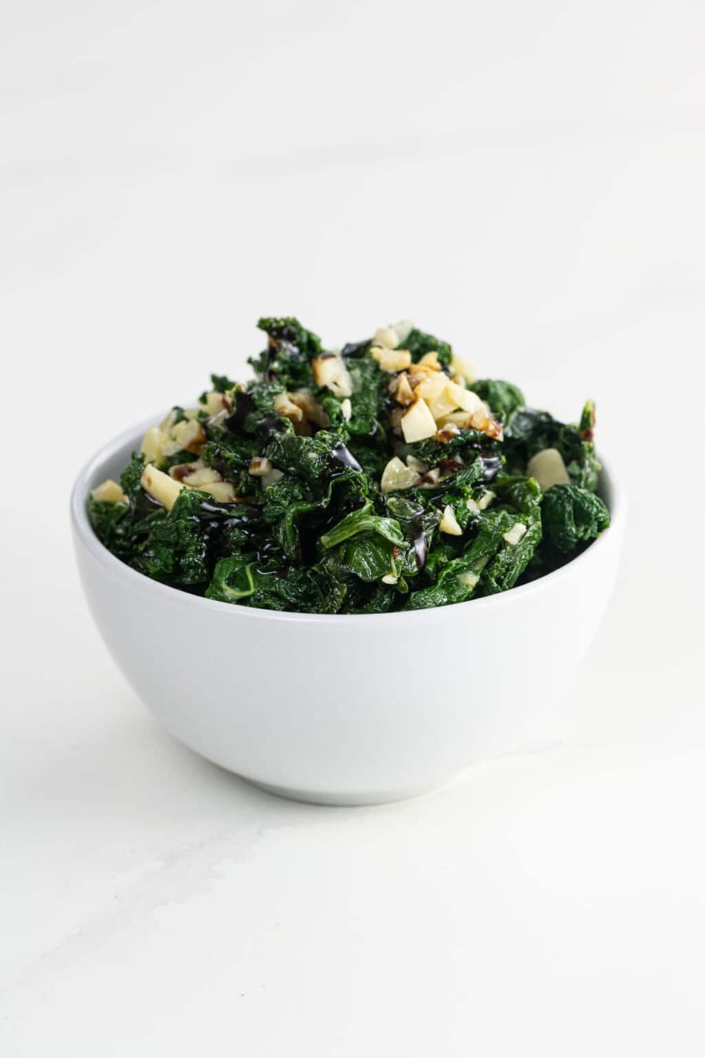 Sautéed Kale with Garlic and Parmesan - Umami Girl