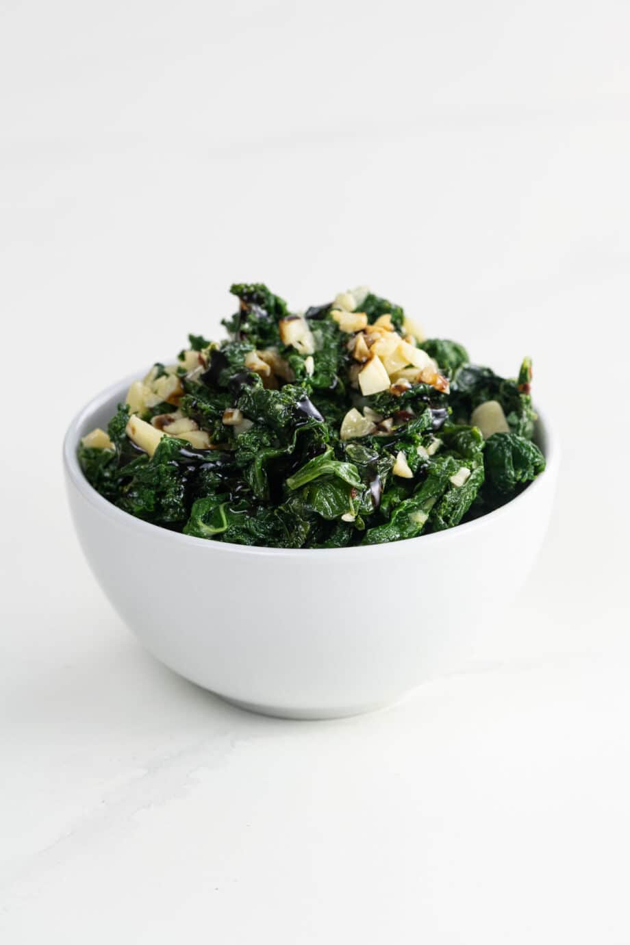 Sautéed Kale with Garlic and Parmesan - Umami Girl
