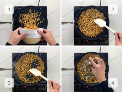 Sautéed Chickpeas - Umami Girl