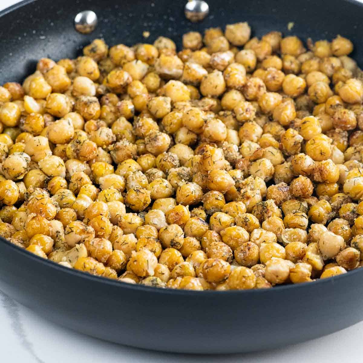 Sautéed Chickpeas - Umami Girl