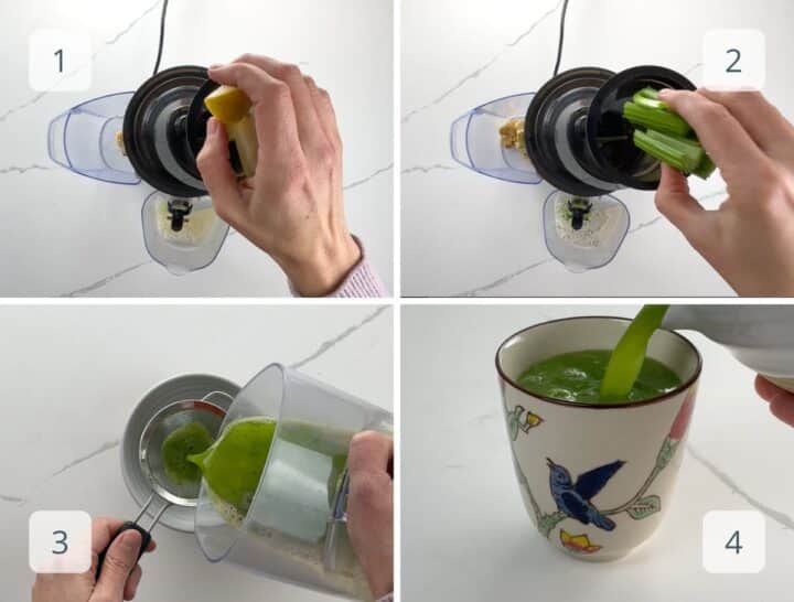 Asian Pear Juice with Basil and Lemon - Umami Girl