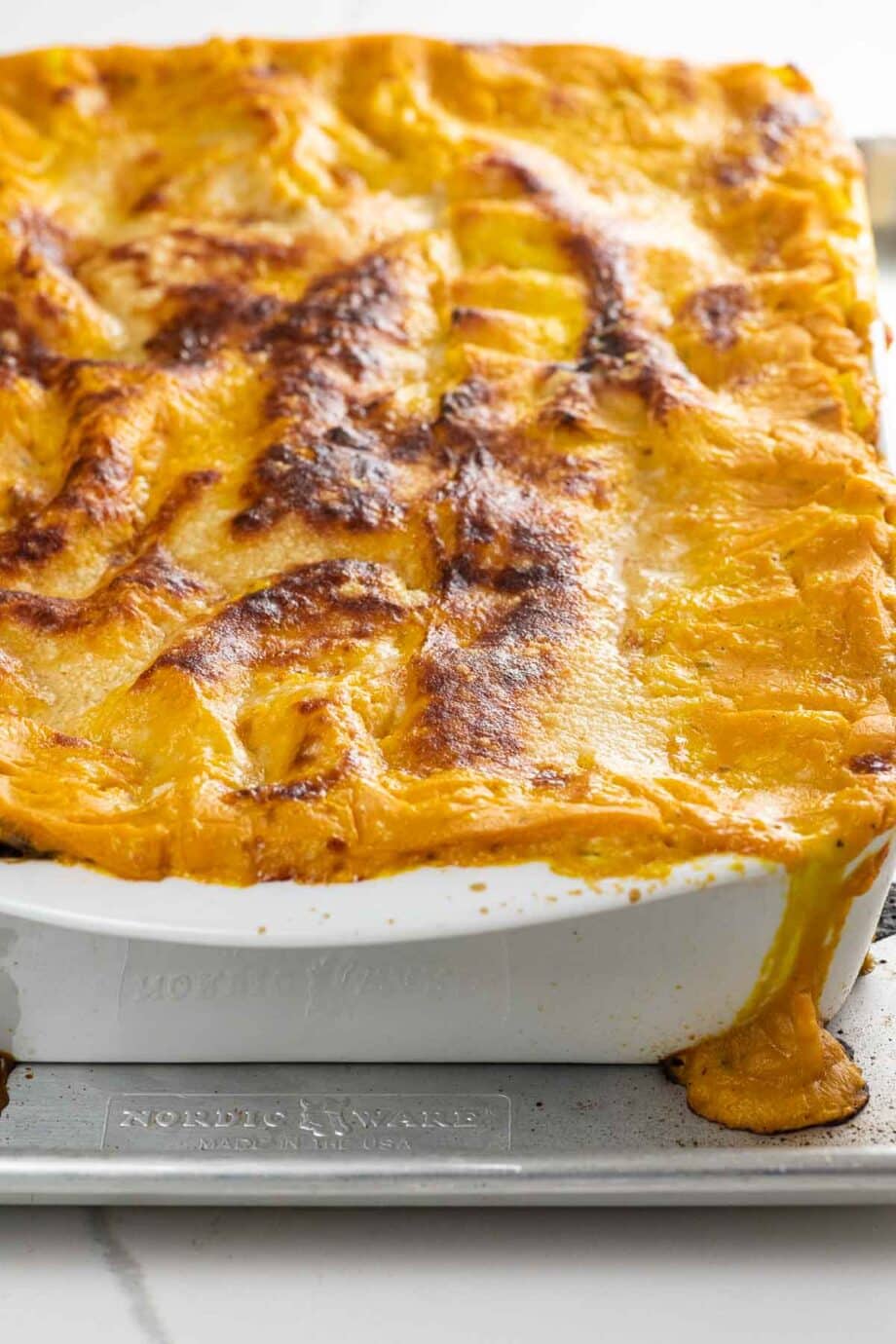 Fall Lasagna with Kabocha Squash Béchamel - Umami Girl
