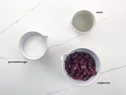 Raspberry Simple Syrup - Umami Girl