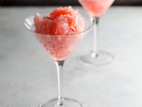 Red Rooster Frozen Vodka Cocktail (Vodka Slush) - Umami Girl