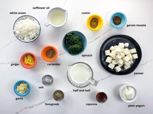 Restaurant-style Palak Paneer - Umami Girl