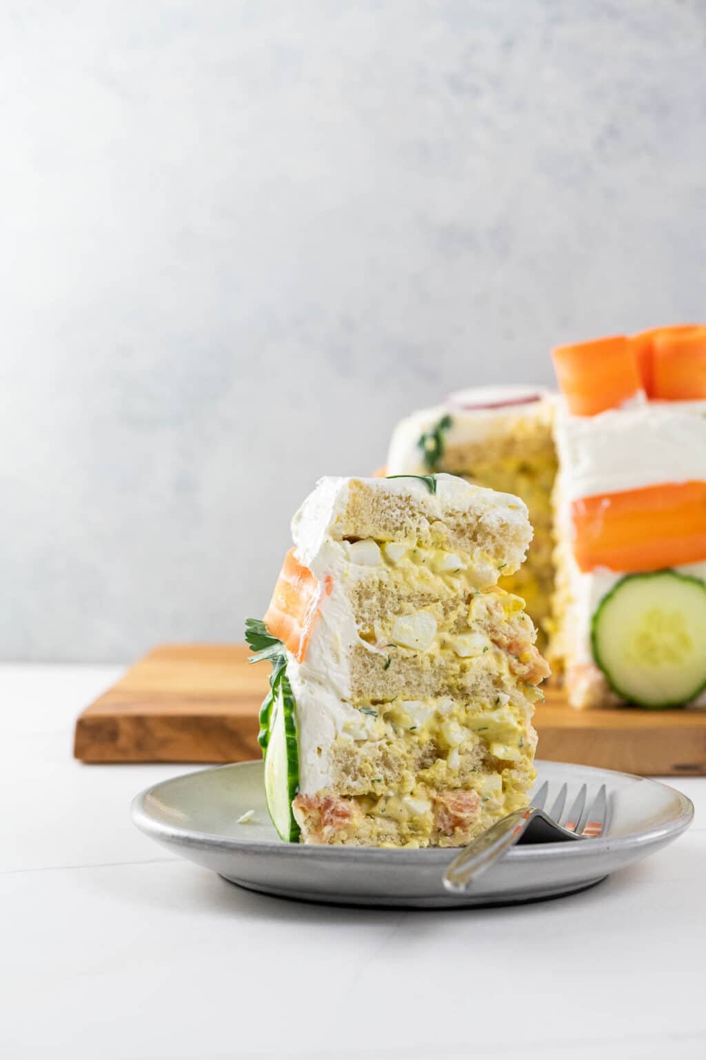 Smörgåstårta (Swedish Sandwich Cake) - Umami Girl