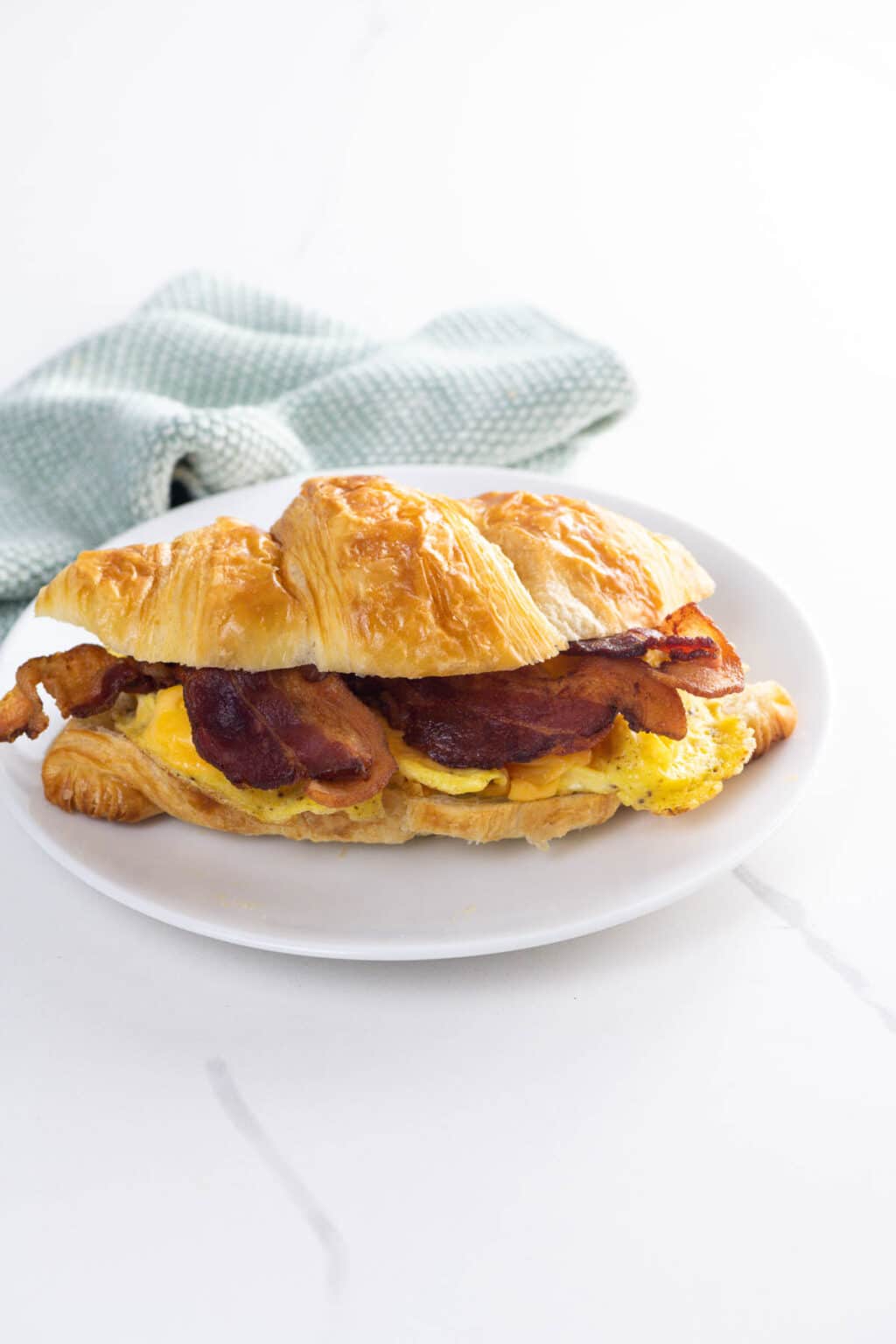 Bacon Egg and Cheese Croissant - Umami Girl