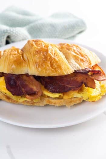 Bacon Egg and Cheese Croissant - Umami Girl