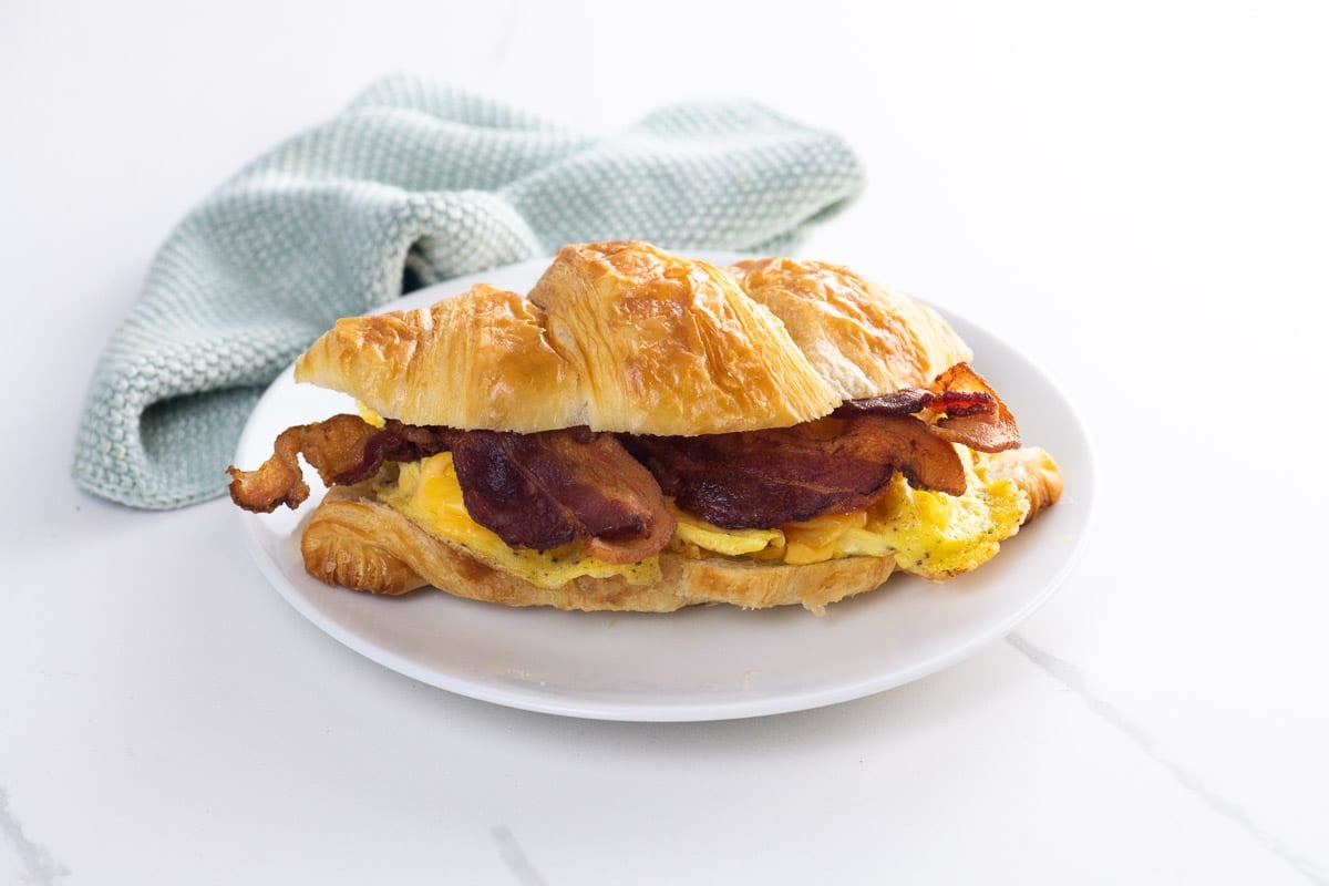 Bacon Egg and Cheese Croissant - Umami Girl
