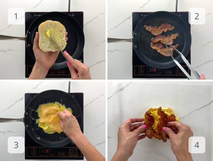 Bacon Egg and Cheese Sandwich - Umami Girl