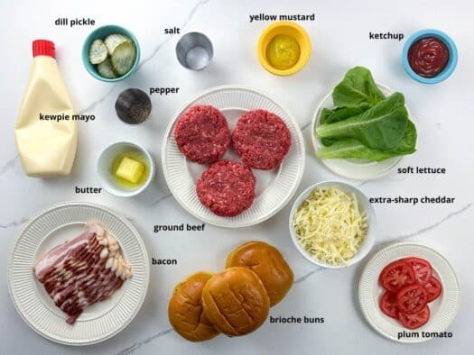 Bacon Cheddar Burgers - Umami Girl