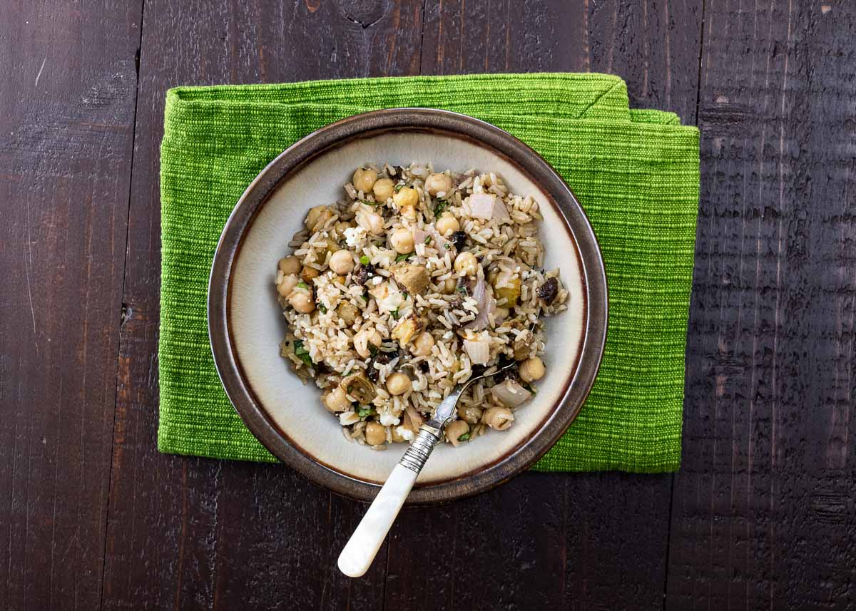 Brown Rice Salad - Umami Girl
