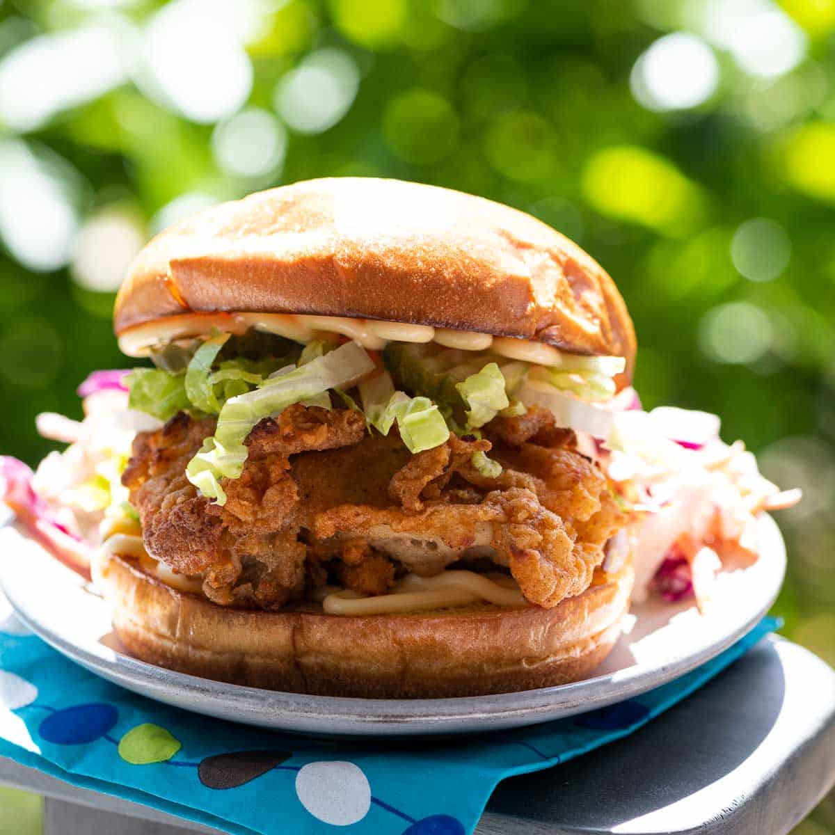 Crispy Chicken Sandwich Recipe - Umami Girl