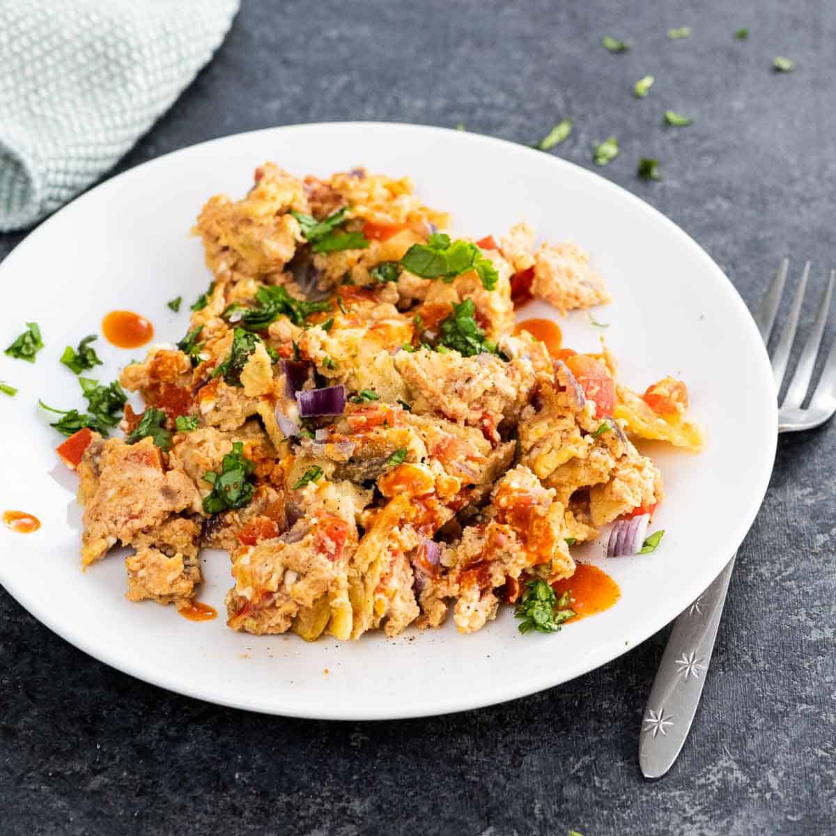 Authentic Migas Breakfast Muy - Chefinoz