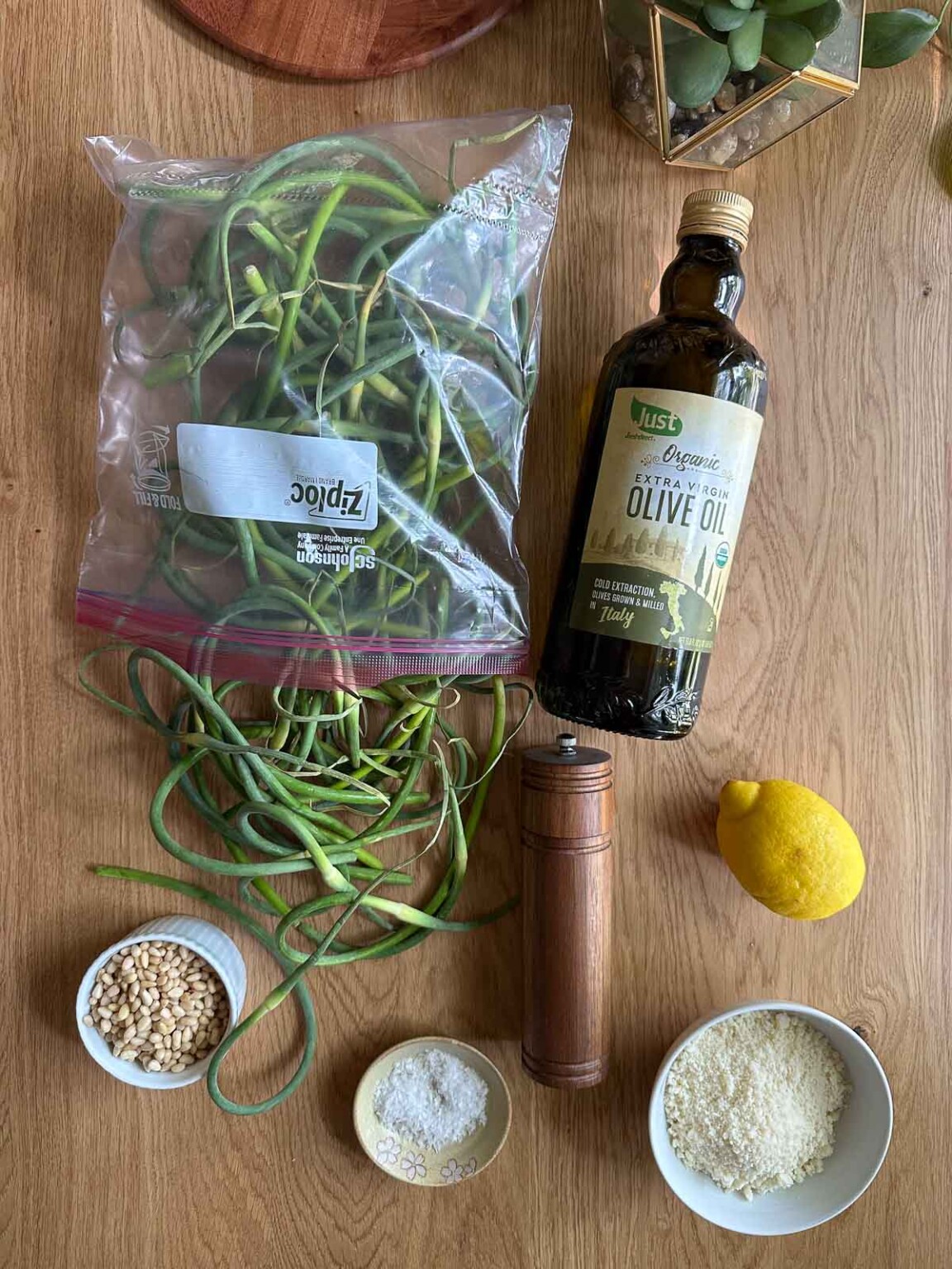Garlic Scape Pesto - Umami Girl