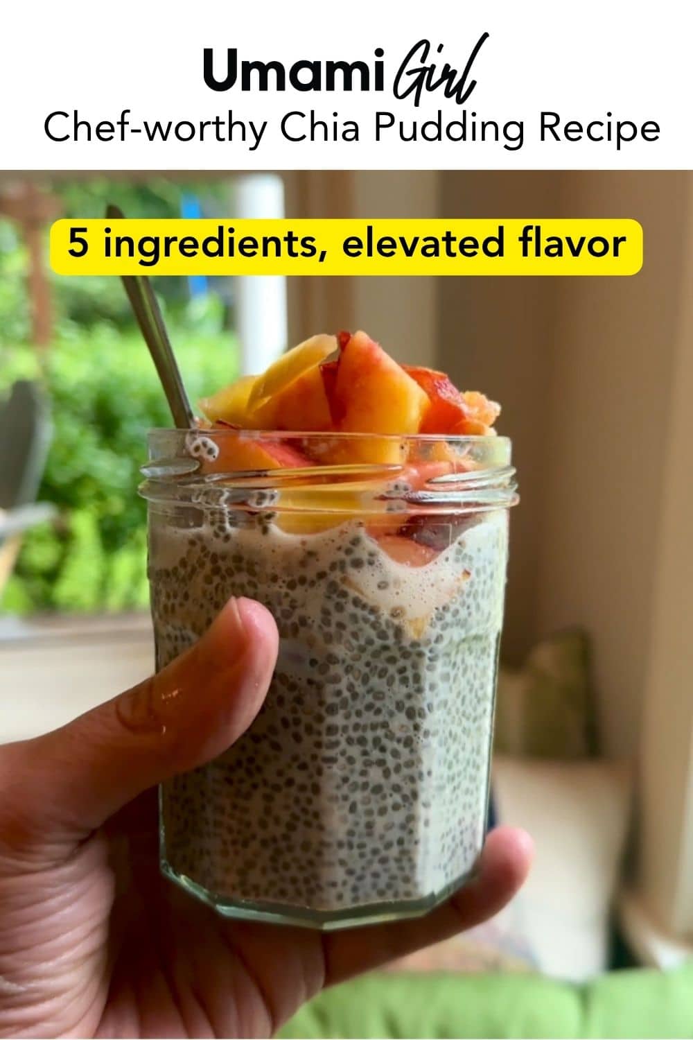 Chef-worthy Chia Pudding - Umami Girl